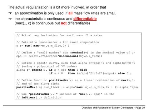 ppt overview and rationale for modelica stream connectors january 27