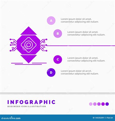 Ubicomp Computing Ubiquitous Computer Concept Infographics Template For Website And