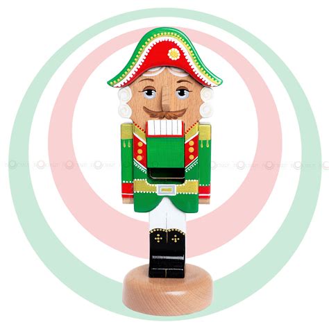 Игрушка деревянная «Щелкунчик», зеленый | Фабрика деревянной игрушки ...