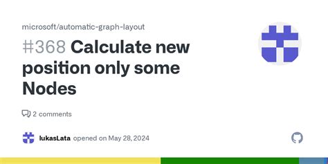 Calculate New Position Only Some Nodes · Issue 368 · Microsoft