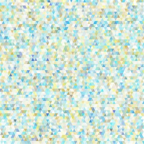 Color Geometric Background Triangle Design Abstract Vector Illustration Polygonal Style Eps