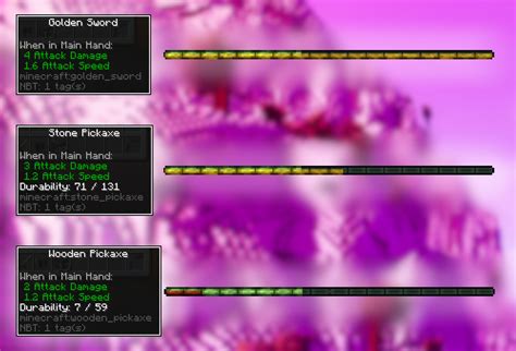 Durability Bar Versions