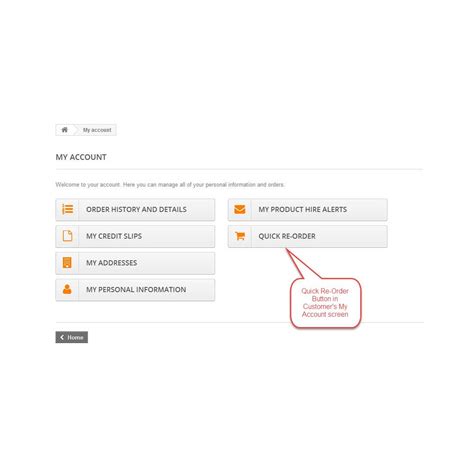 Quick Re Order Form Logical It Prestashop Modules Store