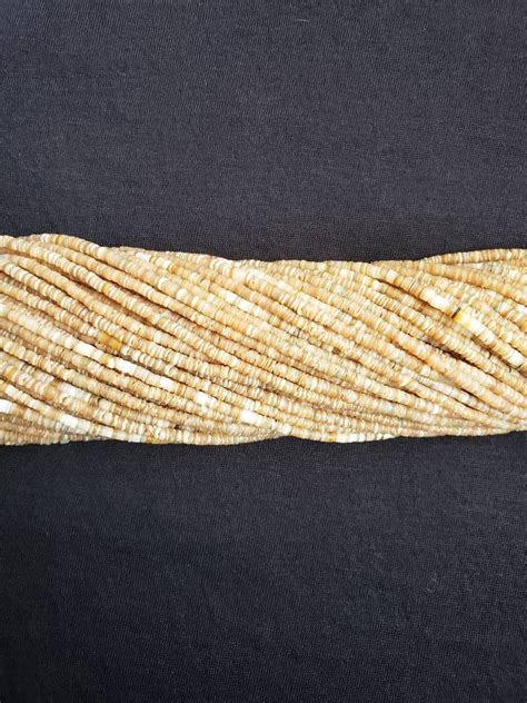 2 3 Mm Kabibi Shell Heishi Etsy