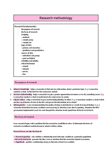 Cafs Research Methodology Research Methodology Research
