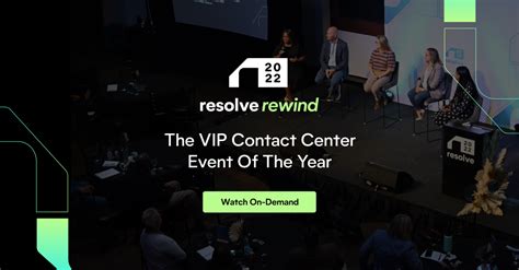 resolve rewind on demand contact center event