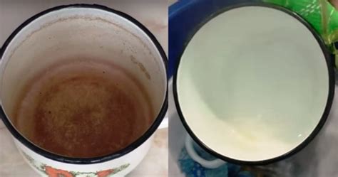 Як відбілити емальовані каструлі щоб вони стали як нові Показую найпростіший спосіб