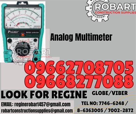 Analog Multimeter Commercial And Industrial Construction Tools Analog Multimeter Commercial And Industrial Construction Tools