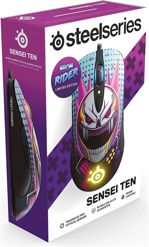 Steelseries Sensei Ten Neon Rider Edition Gaming Mouse 18 000 Cpi