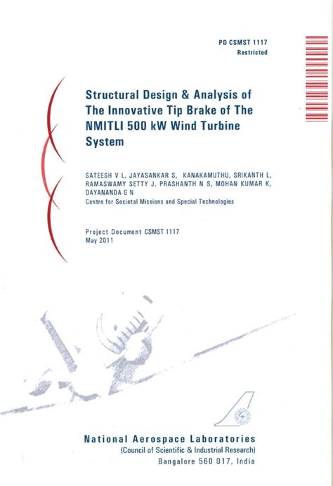 Pdf Pd Csmst 1117 Restricted Structural Design And Analysis Of Pd Csmst 1117 Restricted