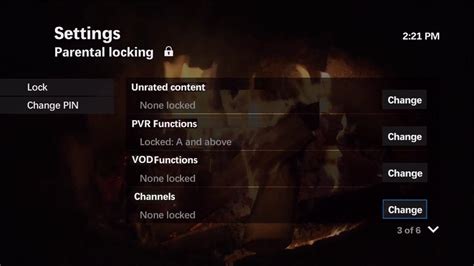 Locking Programming By Channel Or Rating On MaxTV Support SaskTel