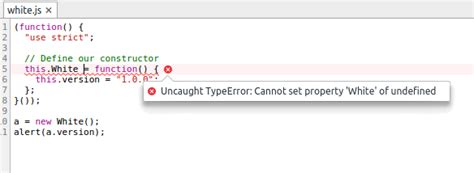 Javascript Uncaught Type Error Cannot Set Property Of Undefined