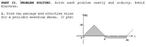 Solved Part Ii ﻿problem Solving Solve Each Problem Neatly