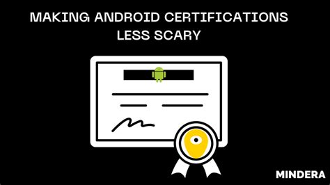 Mindera Android Certification Tips