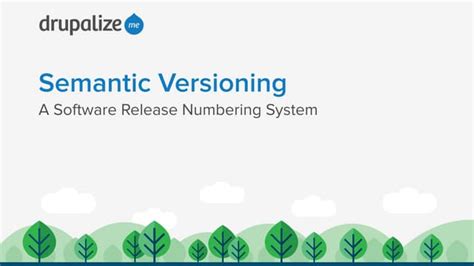 Semantic Versioning Pdf