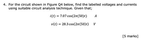 AC Circuit Analysis Homework Finding Voltages And Currents Electrical Engineering Stack Exchange
