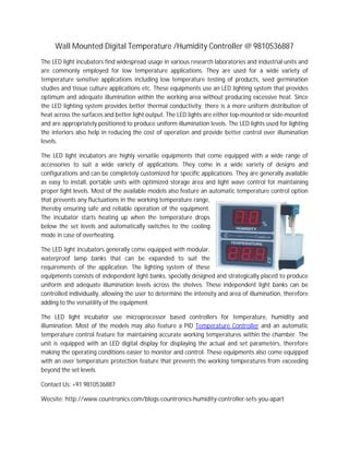 Temperature Controller PDF Home Appliances Home Garden