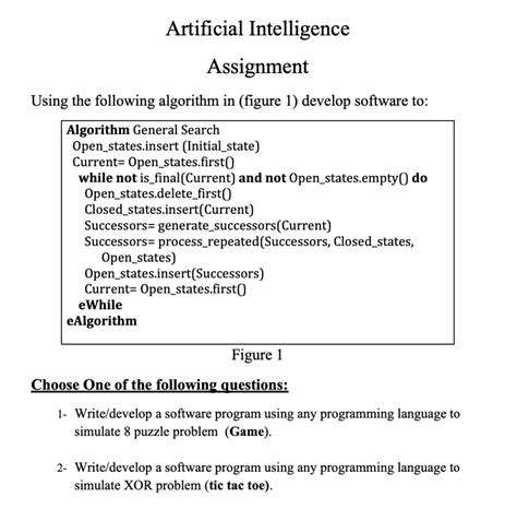 Solved Using The Following Algorithm In Figure Chegg