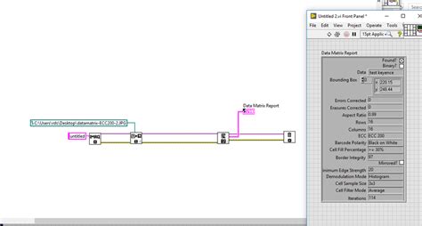 can t read this data matrix ecc200 with vision ni community