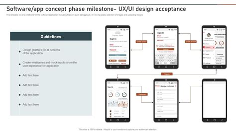 Enterprise Software Application Software App Concept Phase Milestone Ux Ui Design Demonstration Pdf