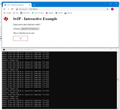 TMS320F28388D Cannot Get Enet Lwip Example To Run C2000 Microcontrollers Forum C2000