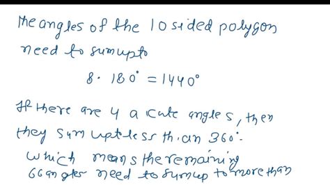 solved what is the maximum possible number of interior angles that are