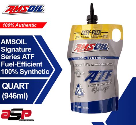 AMSOIL Signature Series Fuel-Efficient Synthetic Automatic Transmission ...