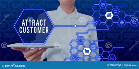 Text Showing Inspiration Attract Customer Business Idea Investigation Into A Person S Is