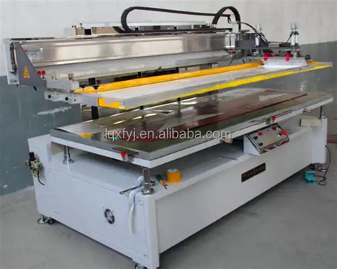 Vertical Semi Auto Silk Screen Printing Machine