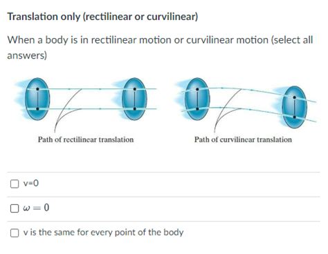 Solved Translation Only Rectilinear Or Curvilinear All