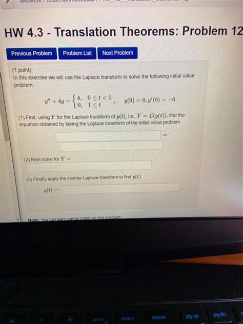 solved hw 4 3 translation theorems problem 12 previous