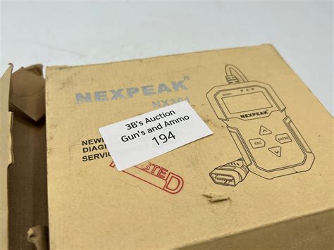Lot Nex Peak Digital Scanner
