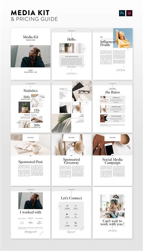Media Kit Pricing List For Bloggers By Fearless Confetti On
