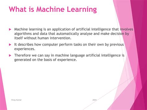 introduction to machine learning ppt files pptx