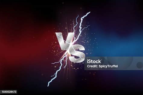 대 번개 대 결투 포스터 슈퍼 히어로 권투 경기 Dj 네온 불빛 로고 싸움 또는 전투 대회 챌린지 요소 벡터 배너 템플릿 토너먼트 또는 챔피언십 포스터 배경