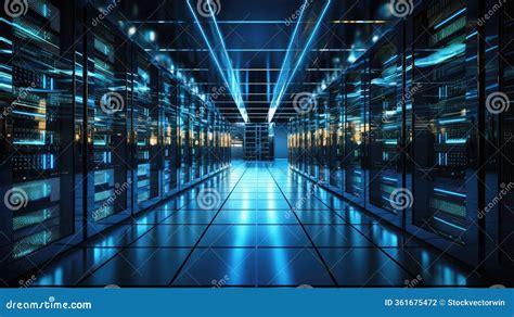 Cybersecurity Remote Data Stock Illustration Illustration Of