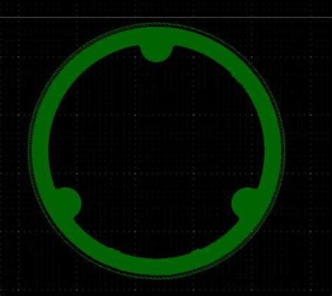 Exposed Copper Around The Pcb R Kicad