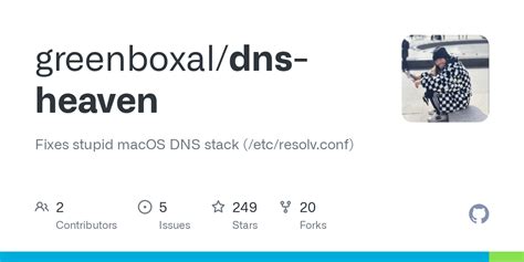 GitHub Greenboxal Dns Heaven Fixes Stupid MacOS DNS Stack Etc Resolv Conf
