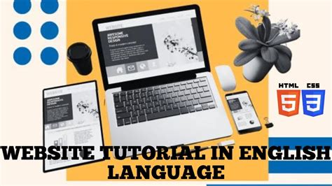 Building An Website From Scratch HTML CSS Tutorial For Beginners In English YouTube