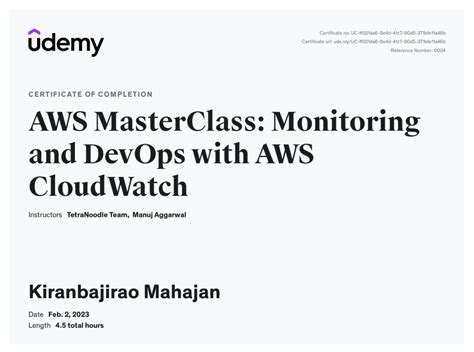 Udemy Cognizant Cognitiveclass Keeplearning Keepgrowing Awscertified Kiran Mahajan