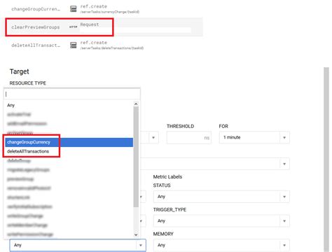 Firebase Stackdriver Monitoring For Cloud Functions With Trigger