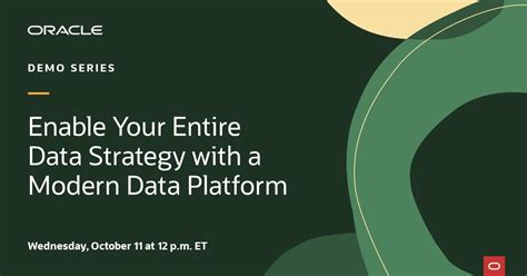 Learn How To Gather Process And Present Data With Oracle Modern Data