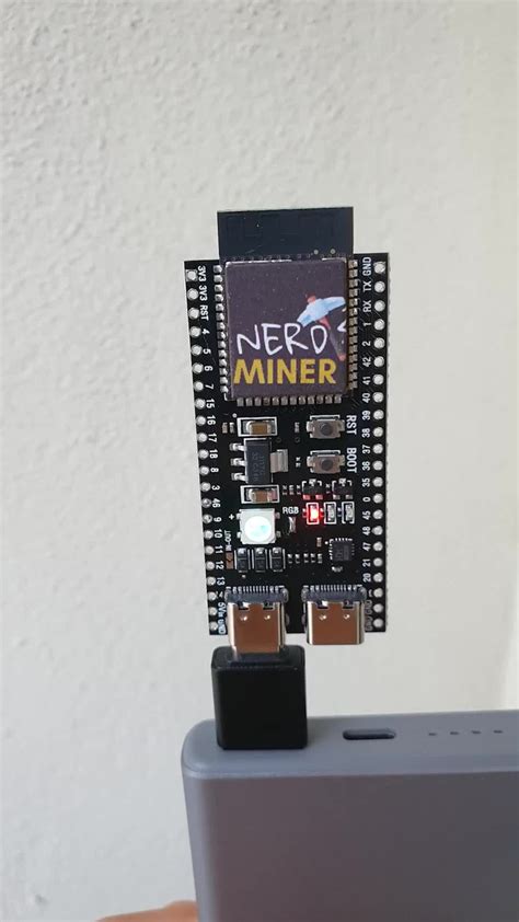 nerdminer v2 s tela minerador solo bitcoin nerd miner