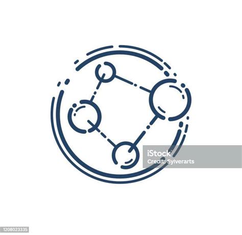 분자 벡터 선형 아이콘 과학 화학 및 물리 라인 예술 기호입니다 0명에 대한 스톡 벡터 아트 및 기타 이미지 0명 개념 건강관리와 의술 Istock