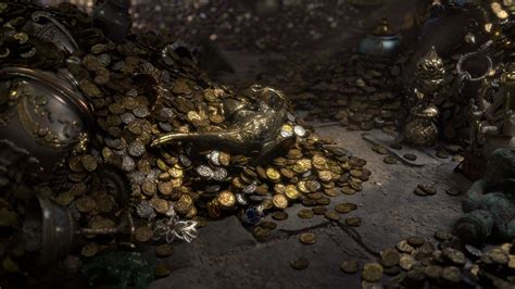 Aladdins Treasure Cave Lamp In 3d