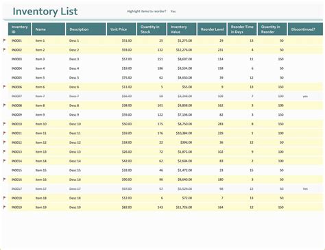 Free Excel Inventory Database Template Of Microsoft Access Inventory Management Template