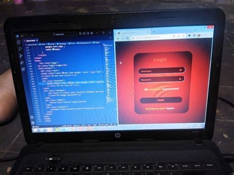 Vignesh T On Linkedin Finally Created A Login Page With Html And Css