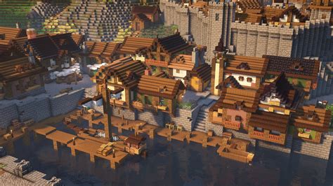 Medieval Fantasy Port City