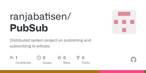 GitHub Ranjabatisen PubSub Distributed System Project On Publishing And Subscribing To Articles