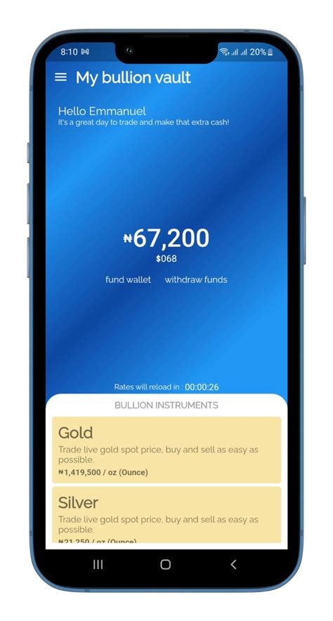 Emmanuel Omamuli On Linkedin Working Hard To Deliver The Standard Bullion Trading App Follow